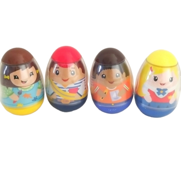 Hasbro | Toys | Hasbro Four Weebles People 209 | Poshmark
